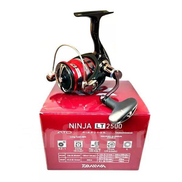 Катушка безынерционная Daiwa 18 Ninja LT 2500, новый, в наличии. Цена ...