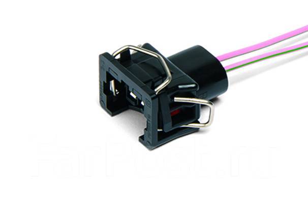 Разъем форсунки ВАЗ-2110-2112, 21214, 1119 V1,5л. 8кл (Bosch 0280158502 ...