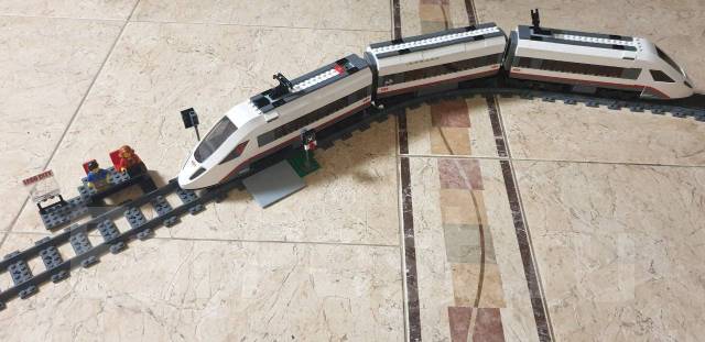 Железная дорога конструктор лего сити поезд Lego City 60051, б/у, в ...