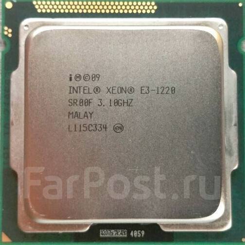 Процессор Intel Xeon E3-1220 / 3.1 ГГц / LGA 1155, б/у, в наличии. Цена ...