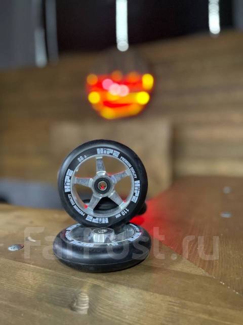 Колесо для трюкового самоката Hipe 110 black chrome, новый, в наличии ...
