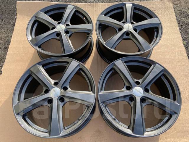 Made in Japan. Как новые Темный графит Enkei Rivazza R17 5x114.3 ...