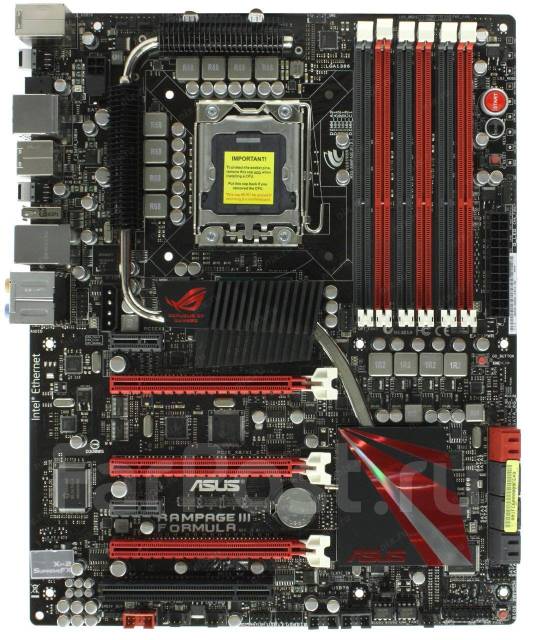 Комплект ASUS Rampage III Formula lga 1366 - Материнские платы во ...