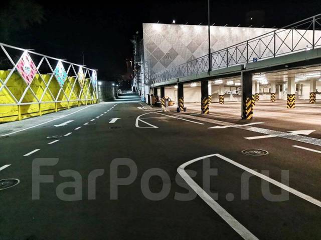 Нанесение дорожной разметки от 50 рублей за м/п. Разметка паркингов ...