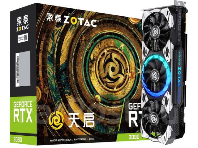 Новая Видеокарта Zotac GeForce RTX 3090 Apocalypse 24gb - Видеокарты во ...