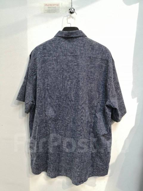 Император. Рубашка Jean Piere 1506 хлопок navy Турция 3-4XL, 6XL, 56 ...