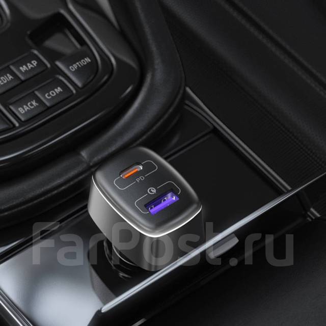 Авто. зарядное устройство Wotobe 83W QC3.0/PD3.0/PPS/AFC/SCP/Smart 2.4 ...