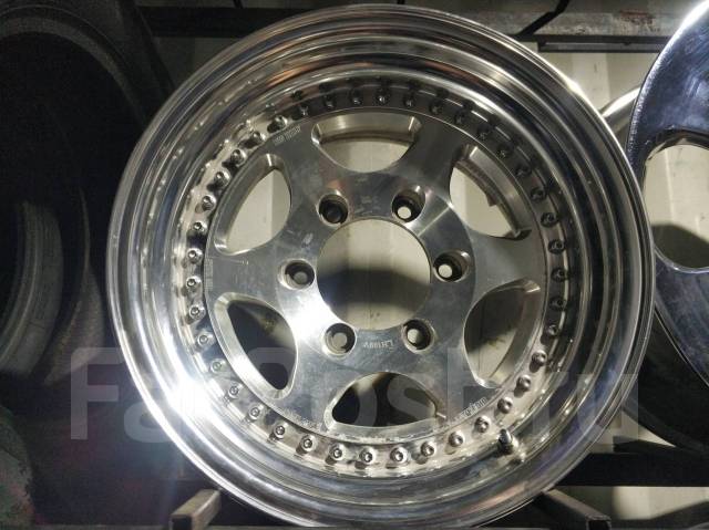 Диски литые б/у R15x8.5 6/139.7 et +7 BIG HALF Front Line