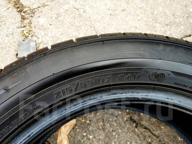 Dunlop, 215/55 R17, 17", 1 шт, в наличии, 215 мм, 55 %, радиальный ...