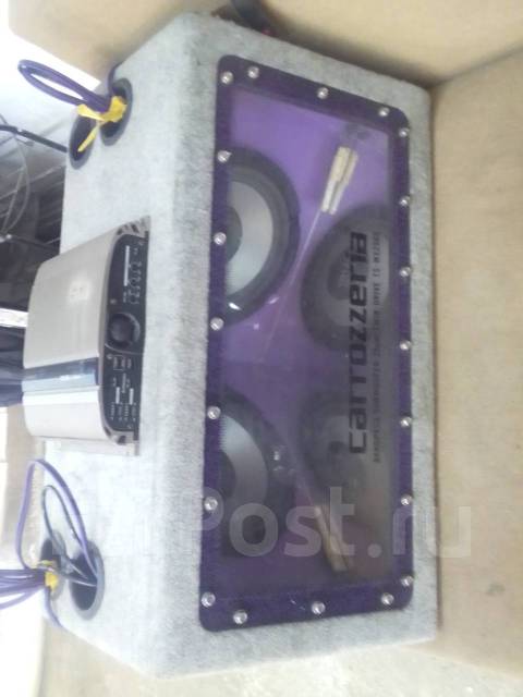 Сабвуфер carrozzeria bandpass subwoofer 25 cm TWIN-Drive TS-WX2500, компонентные, 25 x 25 см (9 ...