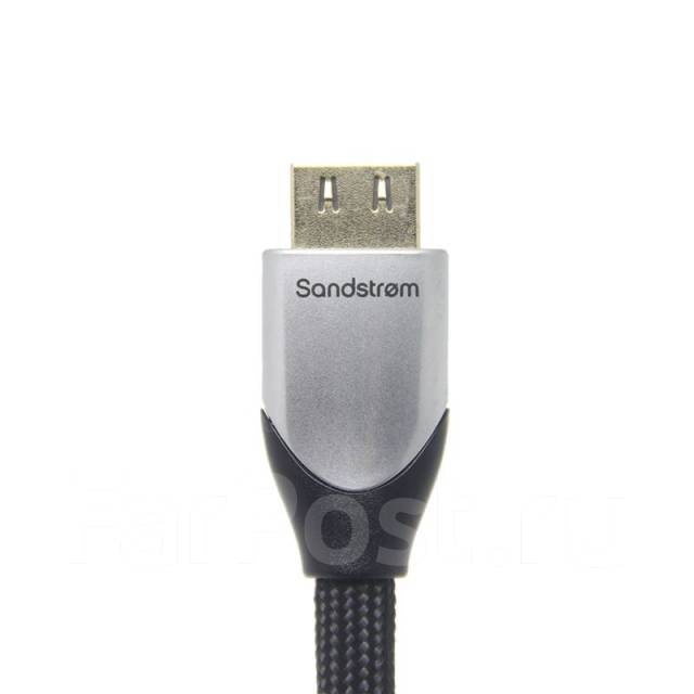 Кабель SandStrom Silver Series HDMI to HDMI cable 4k 120HZ HDMI 2.1 2М ...