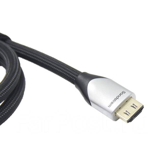 Кабель SandStrom Silver Series HDMI to HDMI cable 4k 120HZ HDMI 2.1 2М ...