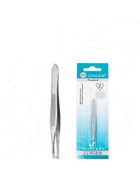 Пинцет Zinger 86014-S скошенный Зингер (Германия) - Косметика во ...
