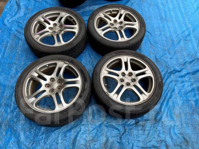 Комплект летних колес на литье 215 45 R17 Б/П по РФ. Q123 Pirelli P7 ...