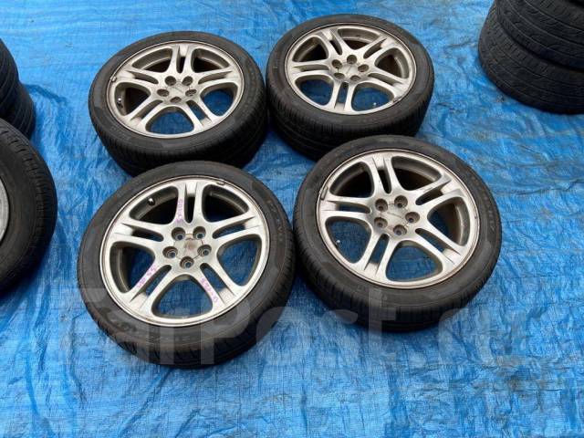 Комплект летних колес на литье 215 45 R17 Б/П по РФ. Q123 Pirelli P7 ...