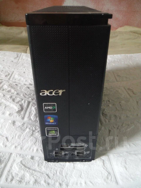 Системный блок ACER AX3400, б/у, в наличии. Цена: 11 000₽ во Владивостоке