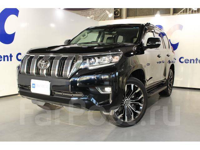 Рамка туманки (пластик бампера) Toyota Land Cruiser Prado 150 (2017 ...