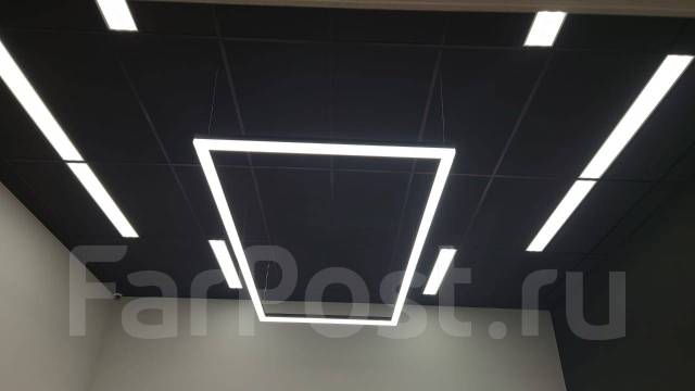 Подвесные потолки Армстронг, Кассетные, Грильято, Реечные, Кубообразные ...