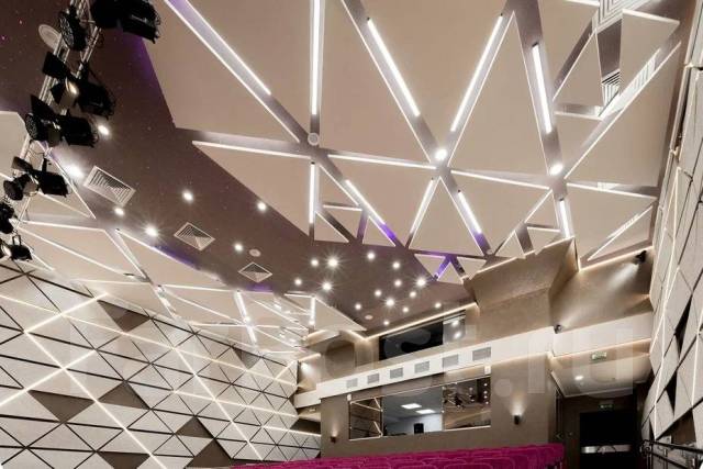 Подвесные потолки Армстронг, Кассетные, Грильято, Реечные, Кубообразные ...