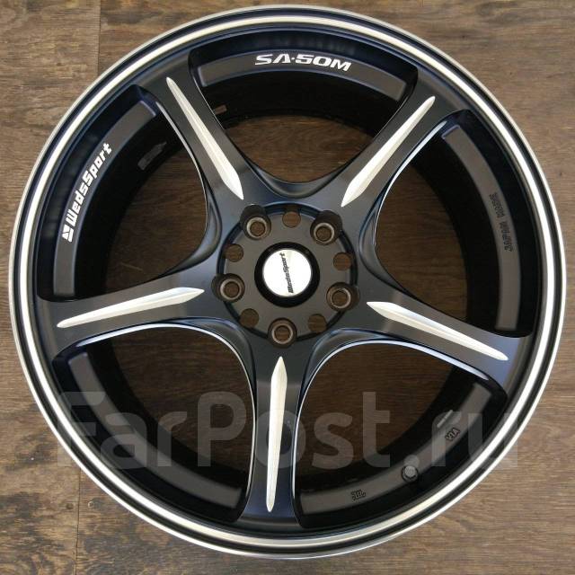 Редкие Легкие Брендовые Weds Sport SA-50M = R18 /Made in Japan/ №53438 - Диски во Владивостоке
