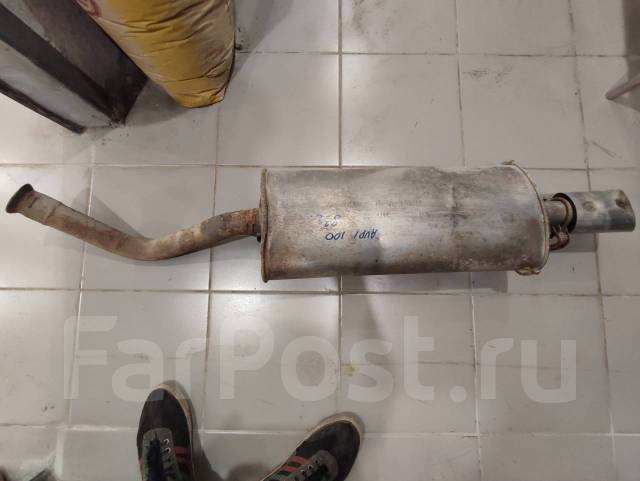 Глушитель задняя часть Audi 100 1983 год купить в Новосибирске по цене ...