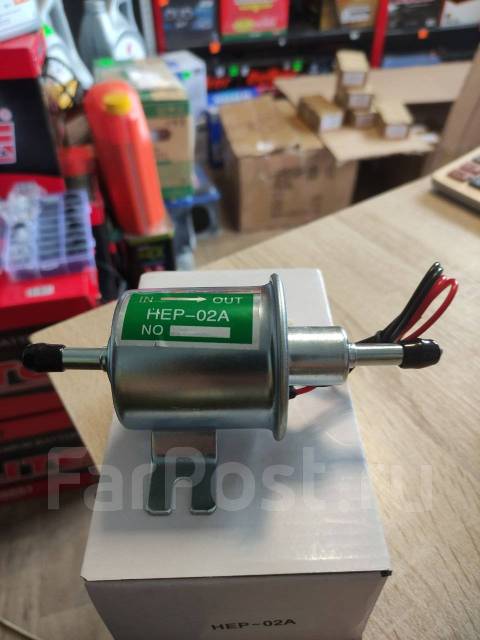 Топливный насос (бензонасос) наружный HEP-02A 12V/ купить в Артеме по ...