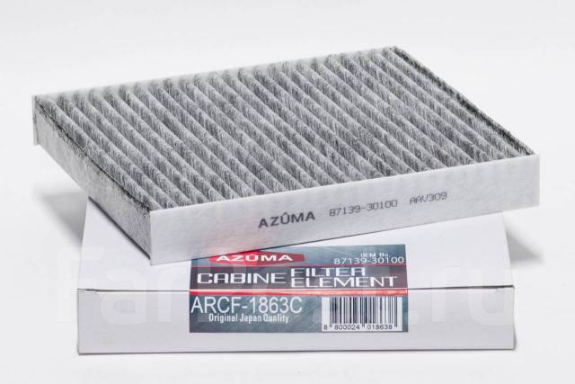 Фильтр салонный ARCF-1863C RCF-1863 AC-110E 87139-30100 Crown/Lexus #GR ...