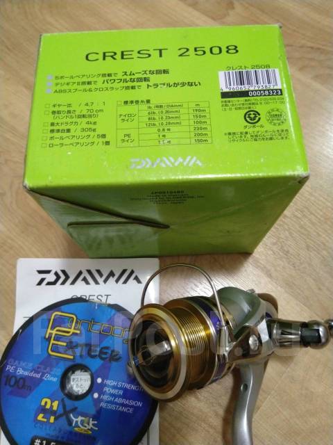 Продам катушку Daiwa Crest 2508, новый, в наличии. Цена: 5 500₽ в Находке