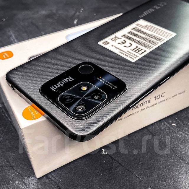 Xiaomi Redmi 10C 4ГБ+128ГБ Серый! Global! Bluetooth наушники ...