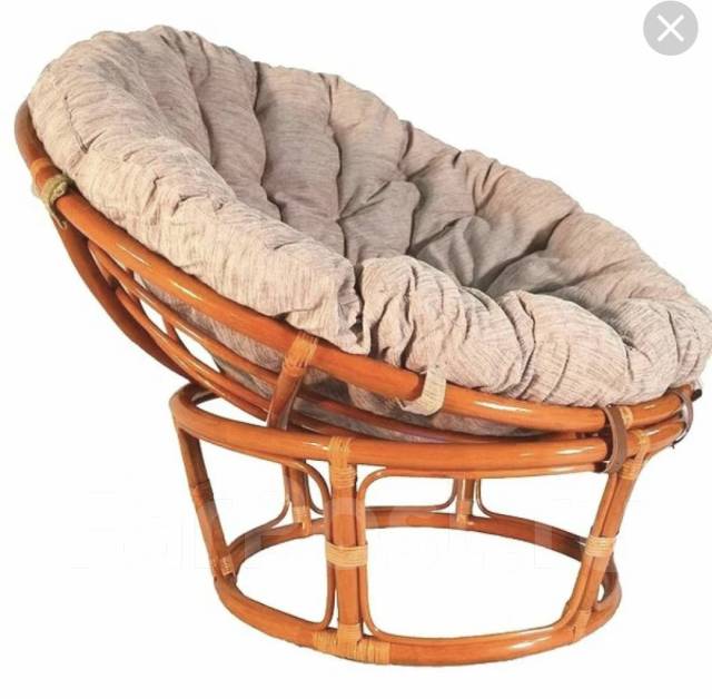 Кресло из ротанга Папасан Papasan, б/у, в наличии. Цена: 14 000₽ во ...