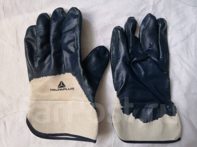 Перчатки-краги нитриловые Deltaplus - Спецодежда и средства защиты во ...