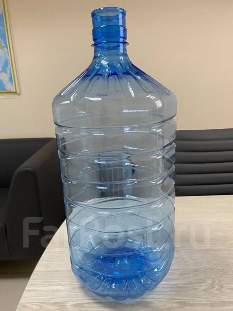 Бутыль 19 л для воды ПЭТ Новая, новый, в наличии. Цена: 199₽ в Хабаровске