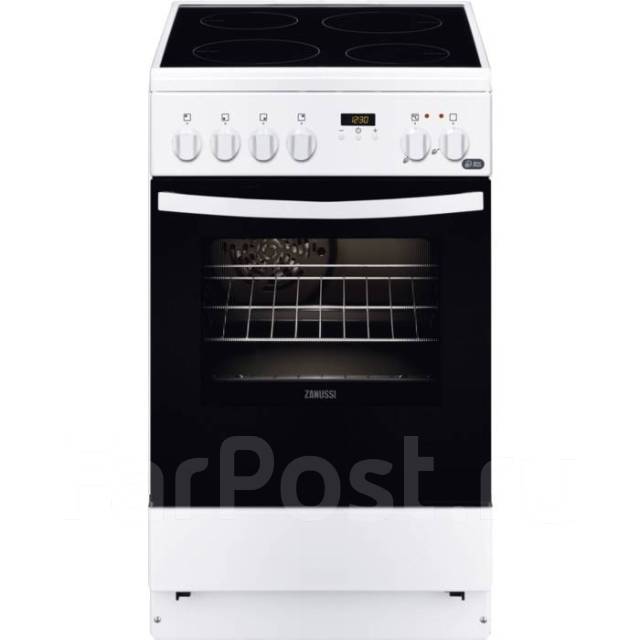Электрическая плита Zanussi ZCV9553H1W - Кухонные печи и вытяжки во ...