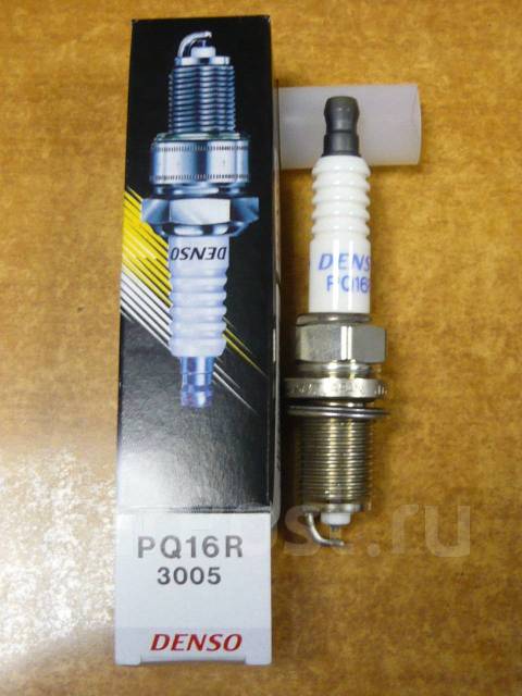 Свеча зажигания Denso PQ16R (PK16R) 3005 (>10 шт в наличии) купить во ...