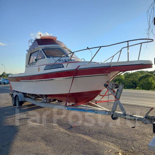 Продам катер Yamaha F26, подвесной, бензин, 1986 год, 8,50 м. б/у, в ...