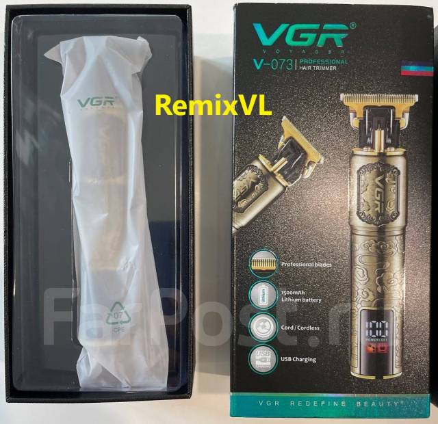 Корея Триммер для Бороды Окантовки VGR V-073 машинка для стрижки волос, новый, в наличии. Цена ...