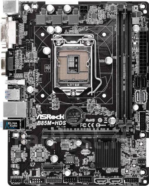 Материнская плата ASRock B85M-HDS LGA 1150 б/у X-Gamer - Материнские ...