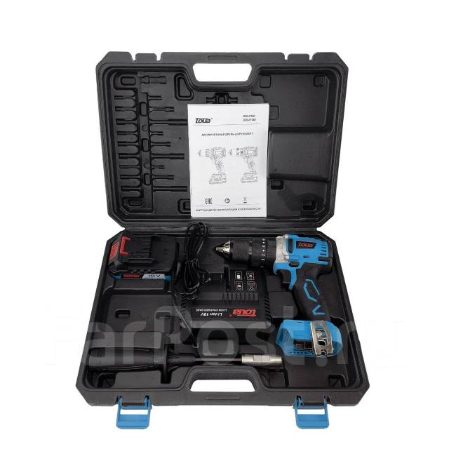 Шуруповерт TOUA Dblid180 аккумуляторная 18 v, новый, в наличии. Цена: 12 100₽ во Владивостоке