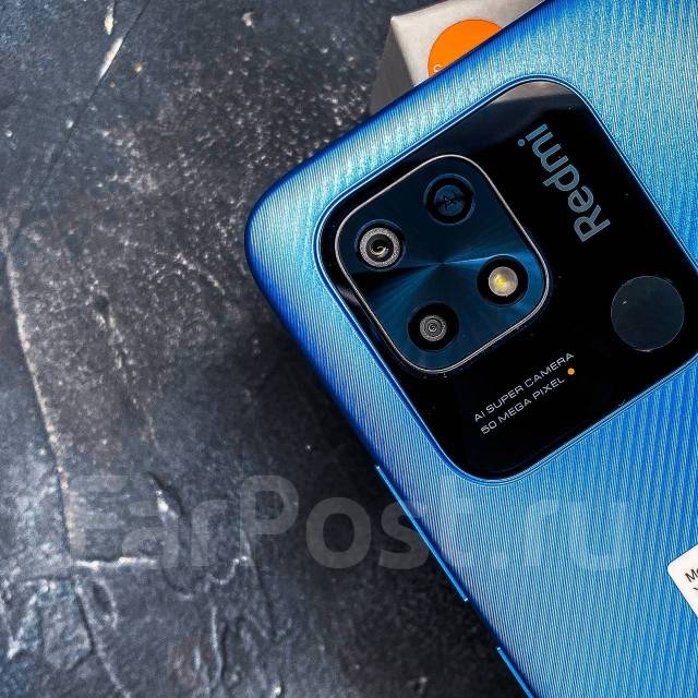 Xiaomi Redmi 10C 4ГБ+128ГБ Синий! Global! +Bluetooth наушники ...