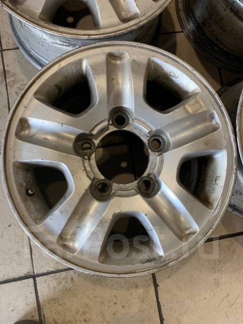 Литые диски R16, Toyota Land Cruiser 100, 16", 1 шт, 5x150, 4 шт, б/у ...