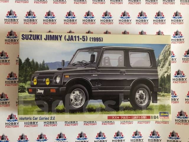 Пластиковая модель авто Suzuki Jimny JA11-5 ‘95 (Hasegawa), новый, под ...