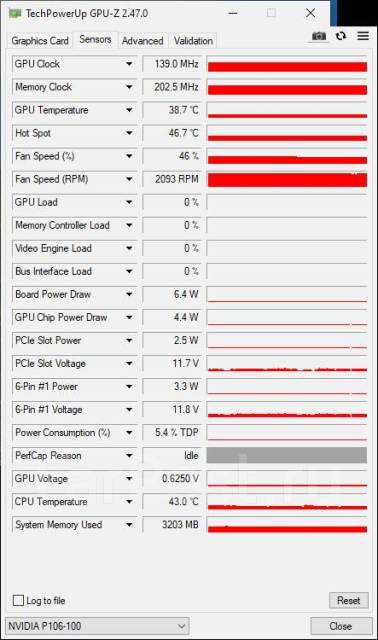 MSI P106-100 (GTX1060 6GB), б/у, в наличии. Цена: 5 000₽ во Владивостоке
