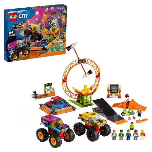 Конструктор LEGO City Арена для шоу каскадёров - Игрушки во Владивостоке