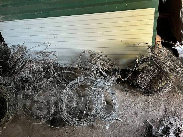 Колючая проволока, б/у, под заказ. Цена: 2 600₽ во Владивостоке