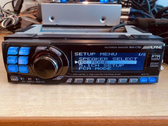 Процессор PXA-H701 RUX-C701 + Alpine IVA-D310J, 1 DIN — 178x50 мм, б/у ...