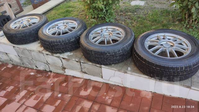Диски Enkei Rivazza 16 5х100 ET+50 с шинами215/65/16 (с форестера), 16 ...
