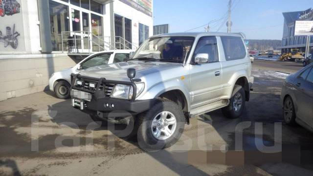 Бампер силовой железный передний Toyota Land Cruiser Prado 90-95, новый ...