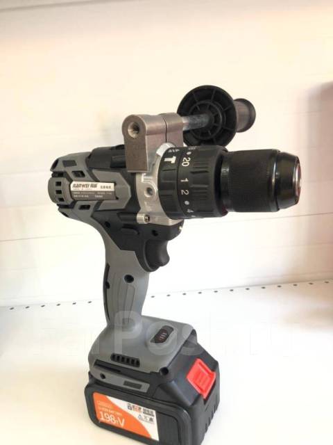 Шуруповерт NanWei 198tV (150N / 20000mh) с силовой рукоятью, новый, в ...