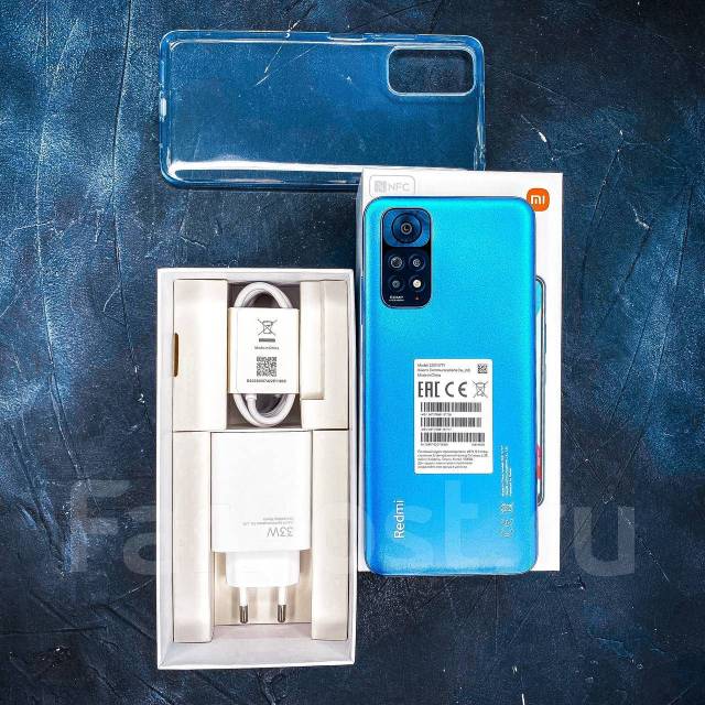 Xiaomi Redmi Note 11 6ГБ+128ГБ Синий Global! BTнаушники XMStore ...