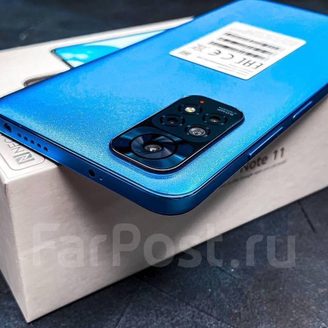 Xiaomi Redmi Note 11 6ГБ+128ГБ Синий Global! BTнаушники XMStore ...
